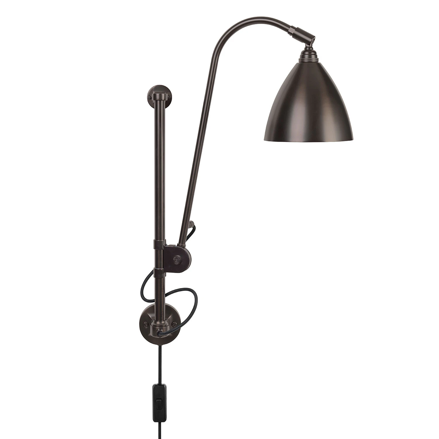 Bestlite BL5 Vegglampe, Black Brass/Black Brass | RoyalDesign.no